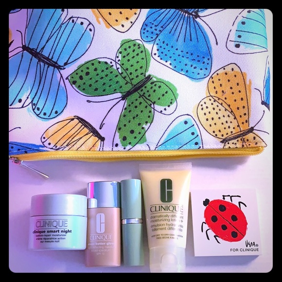 Sephora | Makeup | Clinique Beauty Gift Set Bag Bundle New | Poshmark
